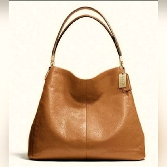 Coach | Bags | Coach Designer Madison Leather Phoebe Shoulder Bag ...